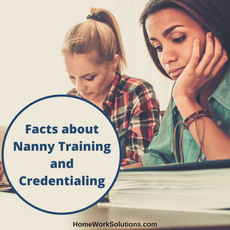 Facts about Nanny Training and Credentialing
